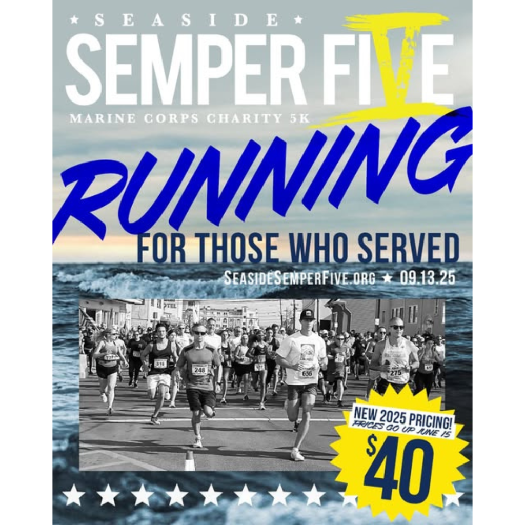 12th Annual Seaside Semper Five 5K & 1-Mile Fun Run - Marine Raider ...